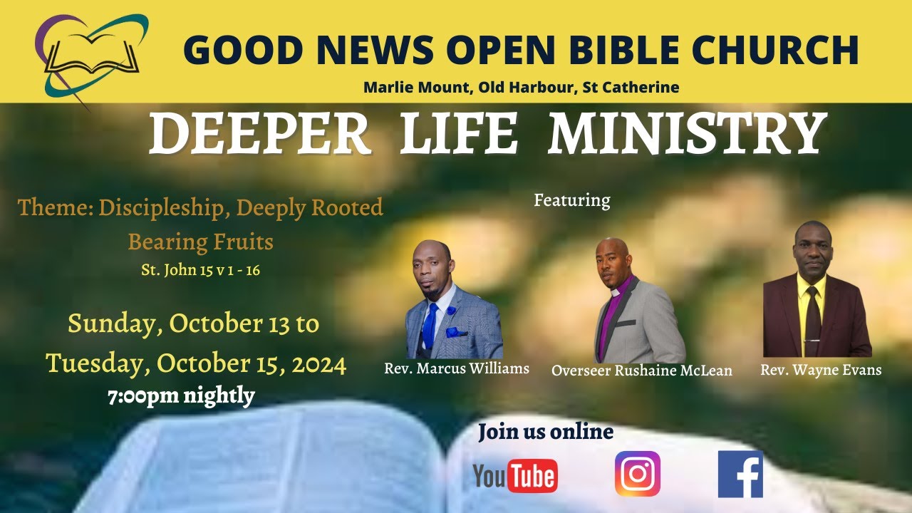 Good News Open Bible Church || Deeper Life Service - YouTube