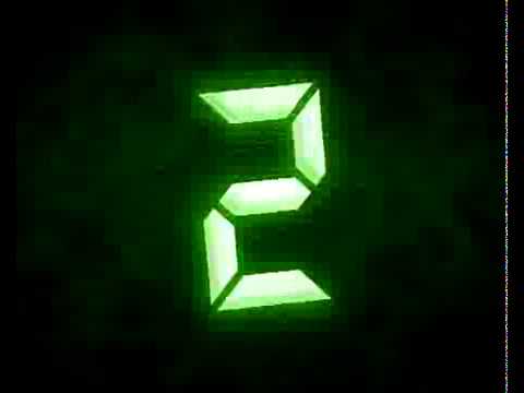 Countdown Green Glow - Dramatic Timer - YouTube