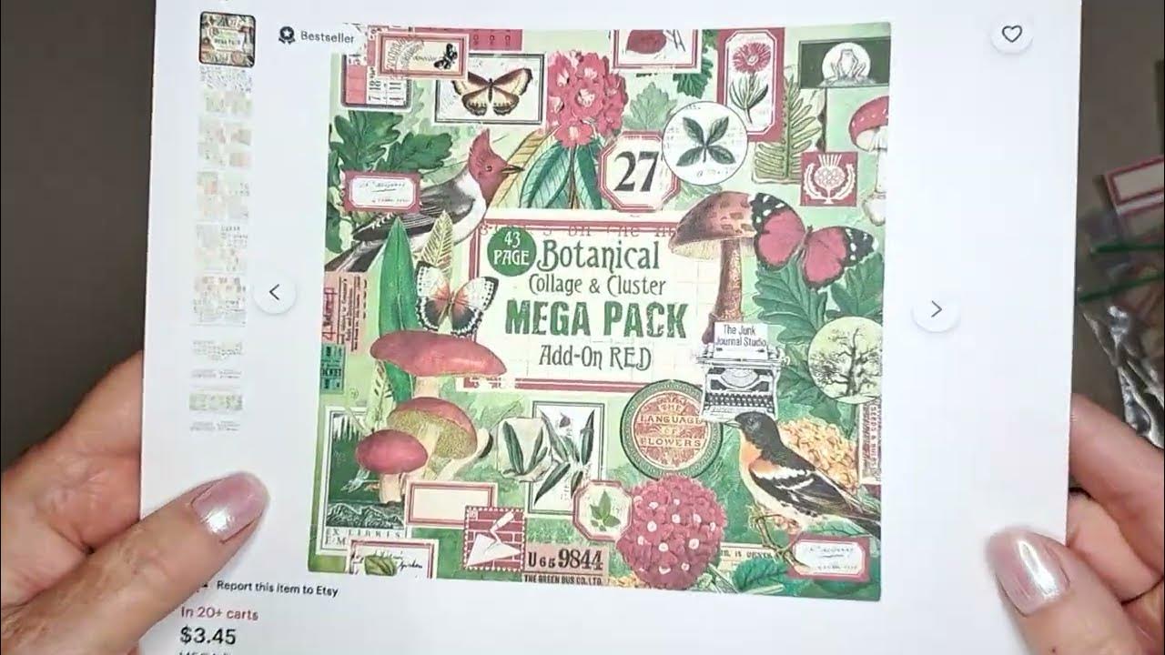 FREEBIE! EASY Stickers from Thrifted Labels #dtpthejunkjournalstudio ...