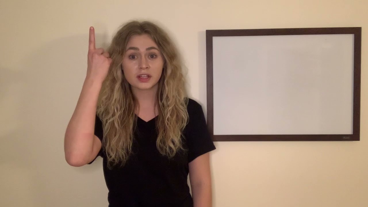 How to articulate 'don't understand' in Sign language - YouTube