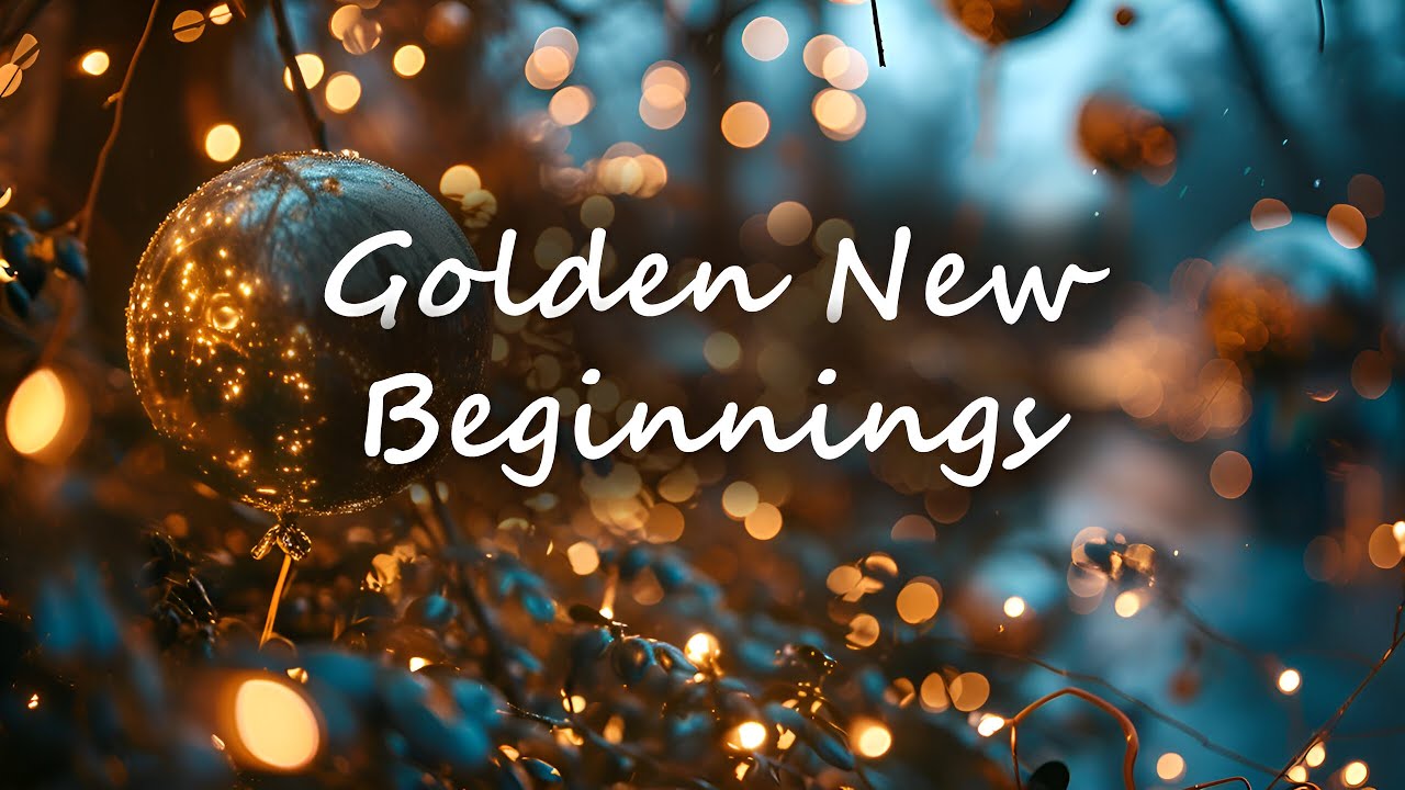 🌟 JOYFUL New Year 👑 any Golden New BEGINNINGS ☕ A Sparkling Start ...