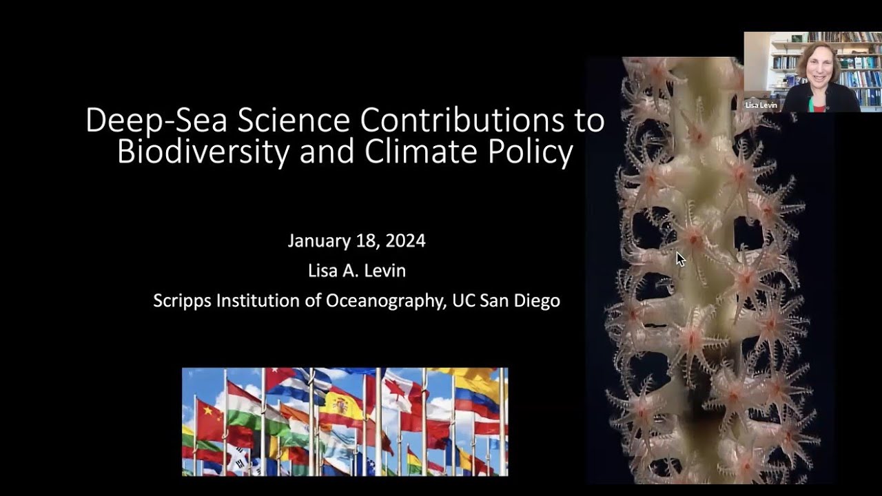 Deep-Sea Science Contributions to Global Biodiversity and Climate ...