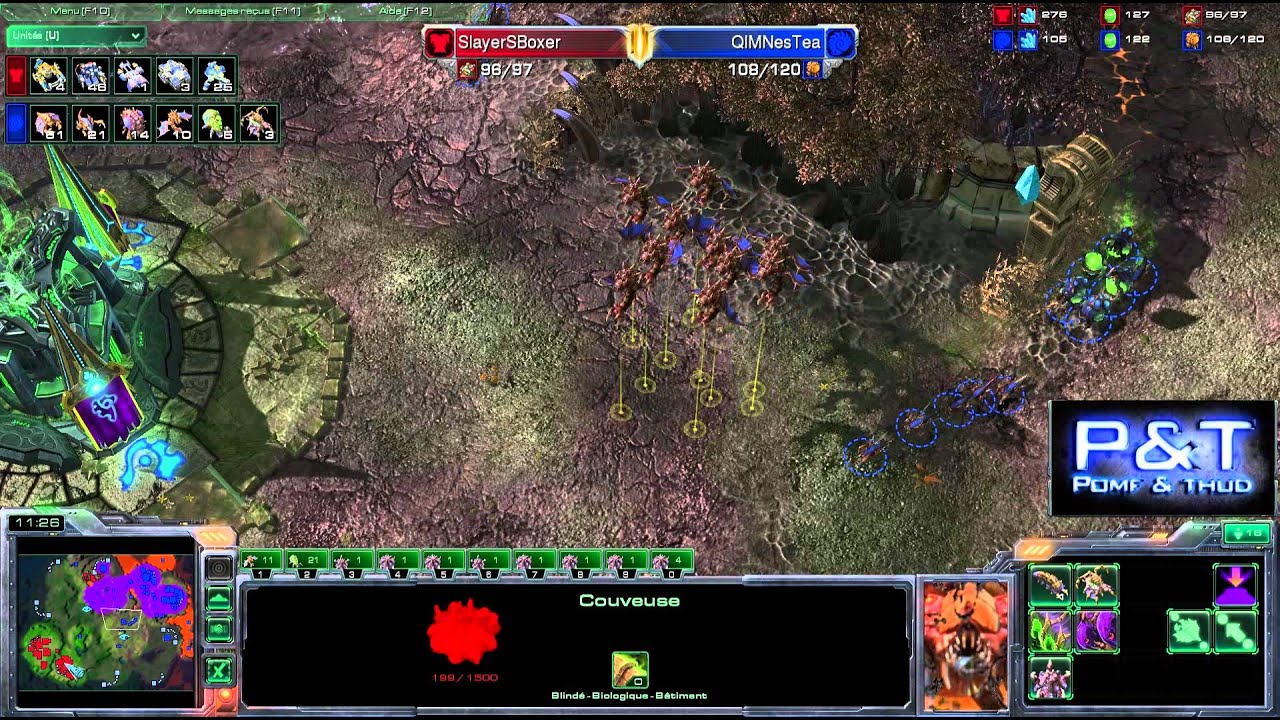 (HD370) SlayersBoxer vs QIMNestea - TvZ - Starcraft 2 Replay [FR] - YouTube