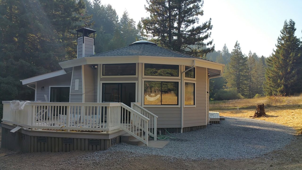 California Round House finishing - YouTube