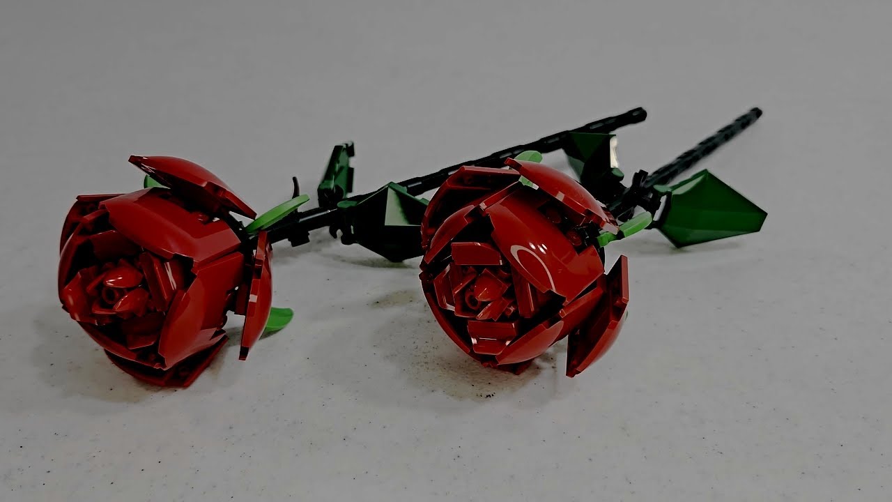 LEGO 40460 Roses Build - YouTube