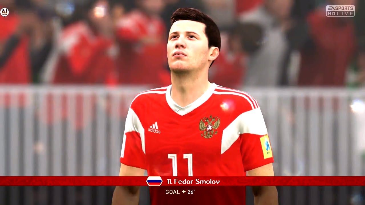 FIFA 18 Russia v Saudi Arabia || 2018 FIFA WORLD CUP RUSSIA || Gameplay ...