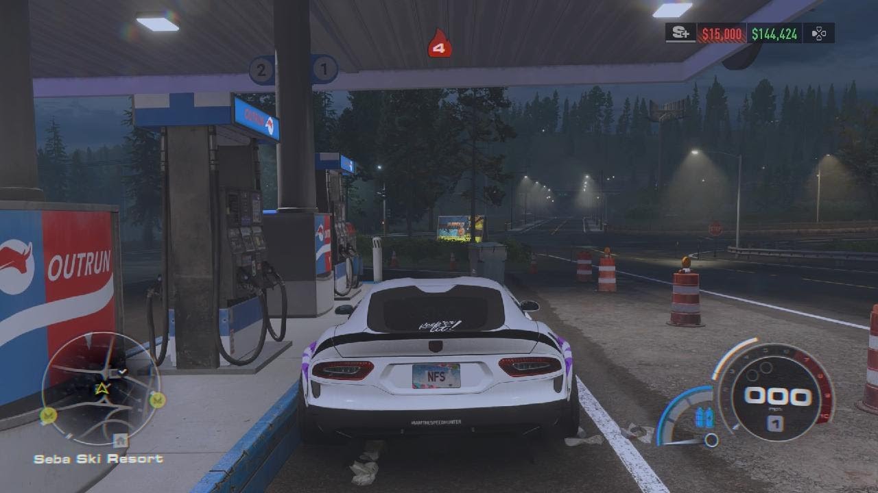 Driving Mateo dodge viper in Nfs Unbound 4K - YouTube