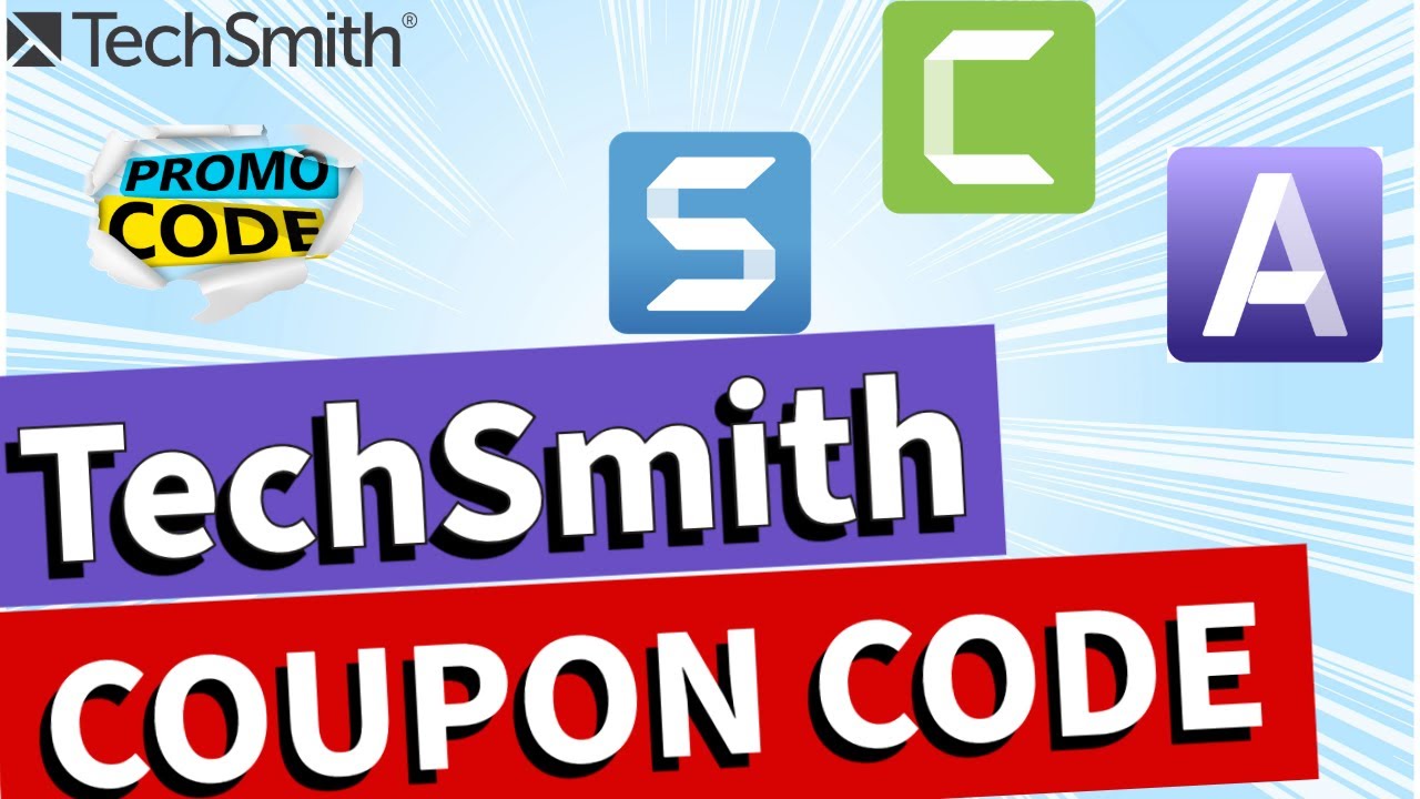 TechSmith Coupon Code 2024: Get Up to 40% Off 🪄 | 100% Working Codes 🔥 ...