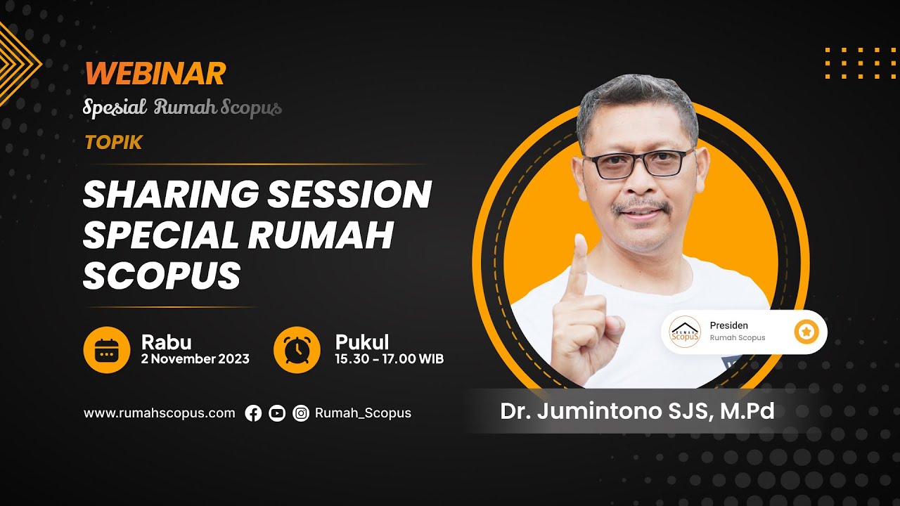 Webinar Diskusi & Tanya Jawab Rumah Scopus 2 November 2023 - YouTube