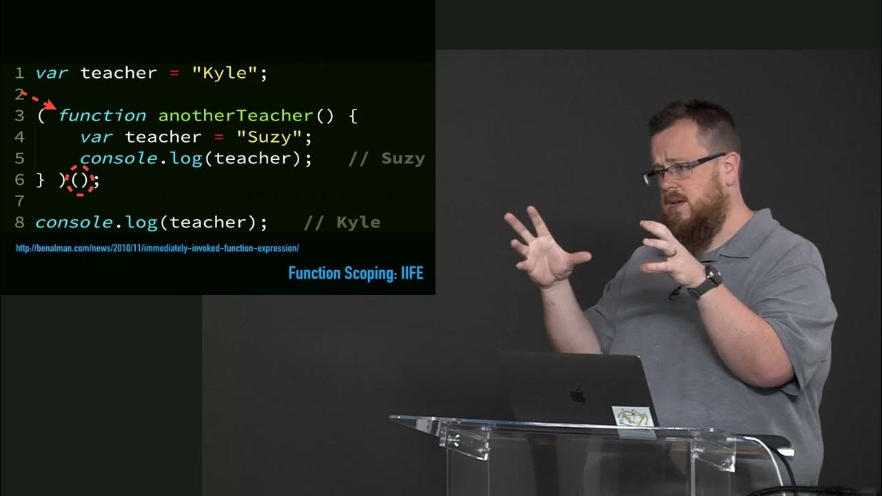 Frontend Masters JavaScript 0404 IFFEs - YouTube