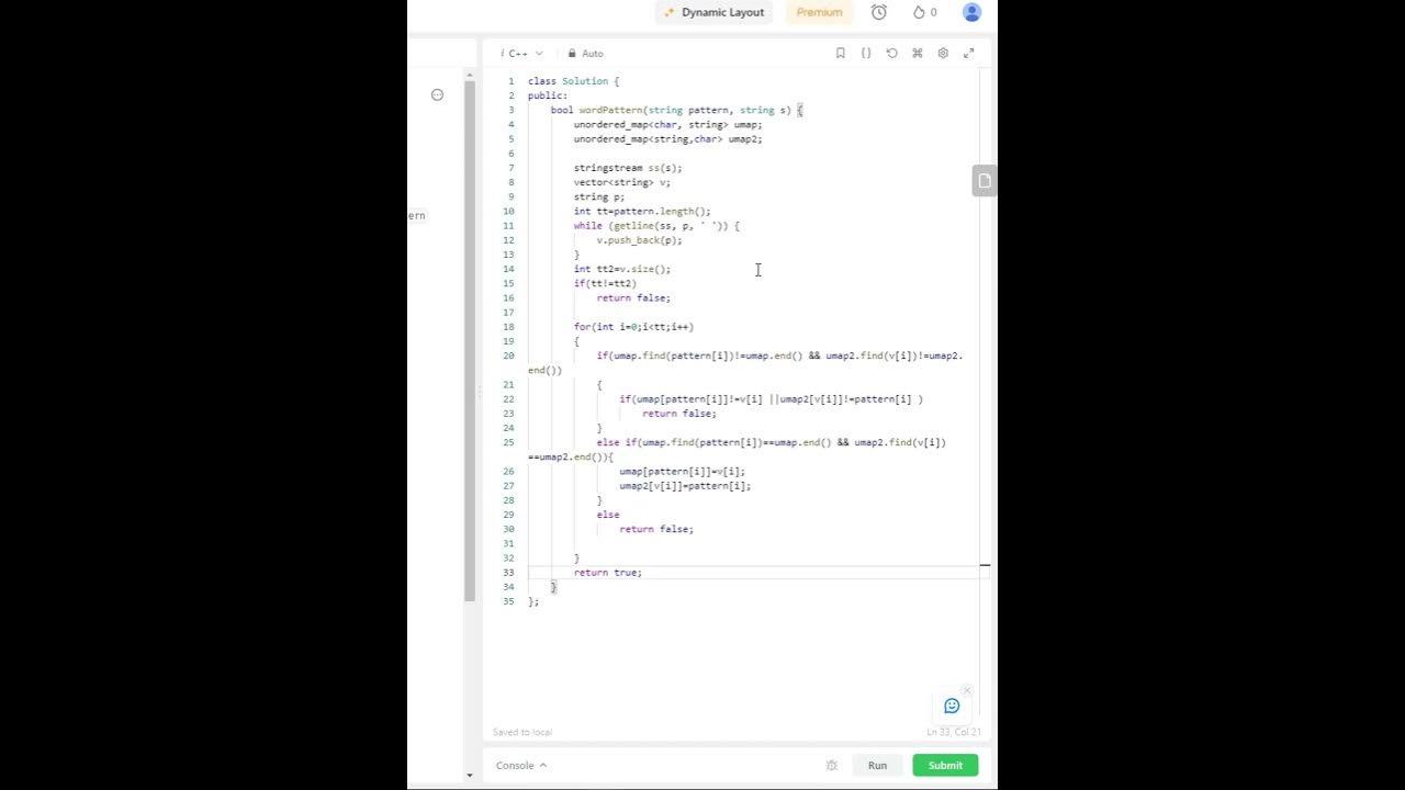 Word Pattern Leet Code Cfam Leetcode Leetcode290 Youtube