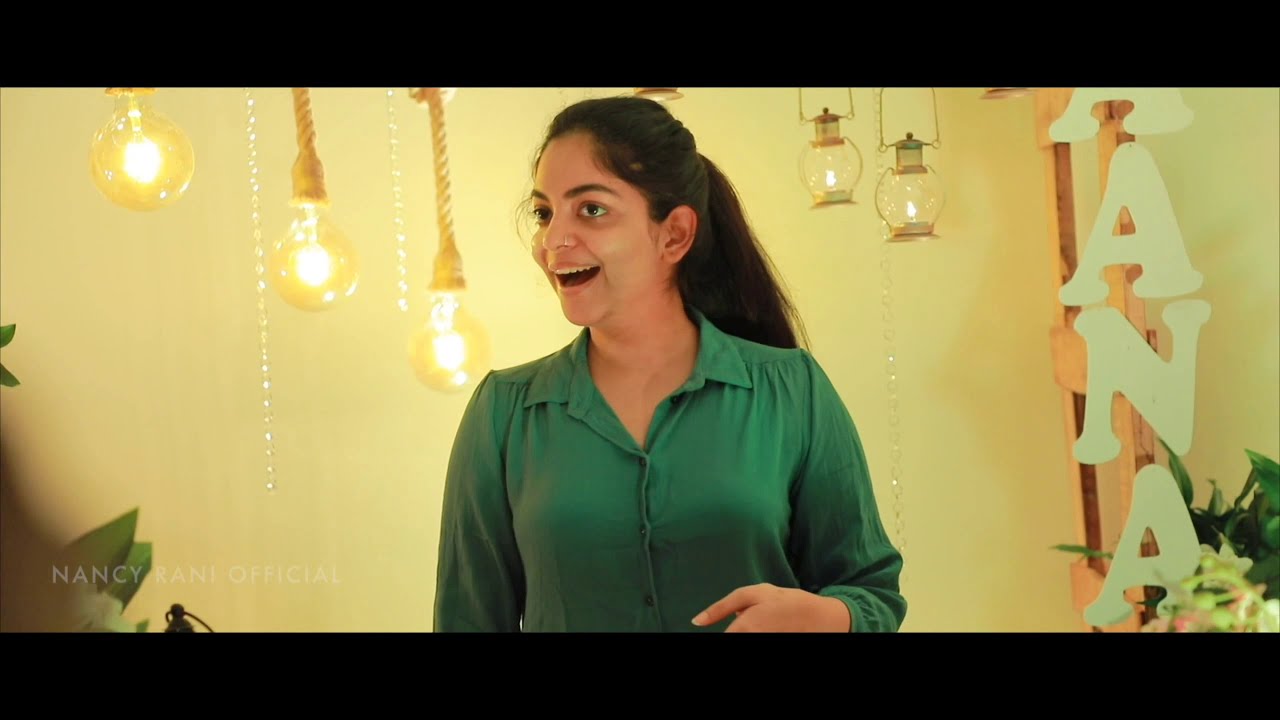 Ahaana Krishna's Birthday Celebration and Nancy Rani Malayalam Movie ...