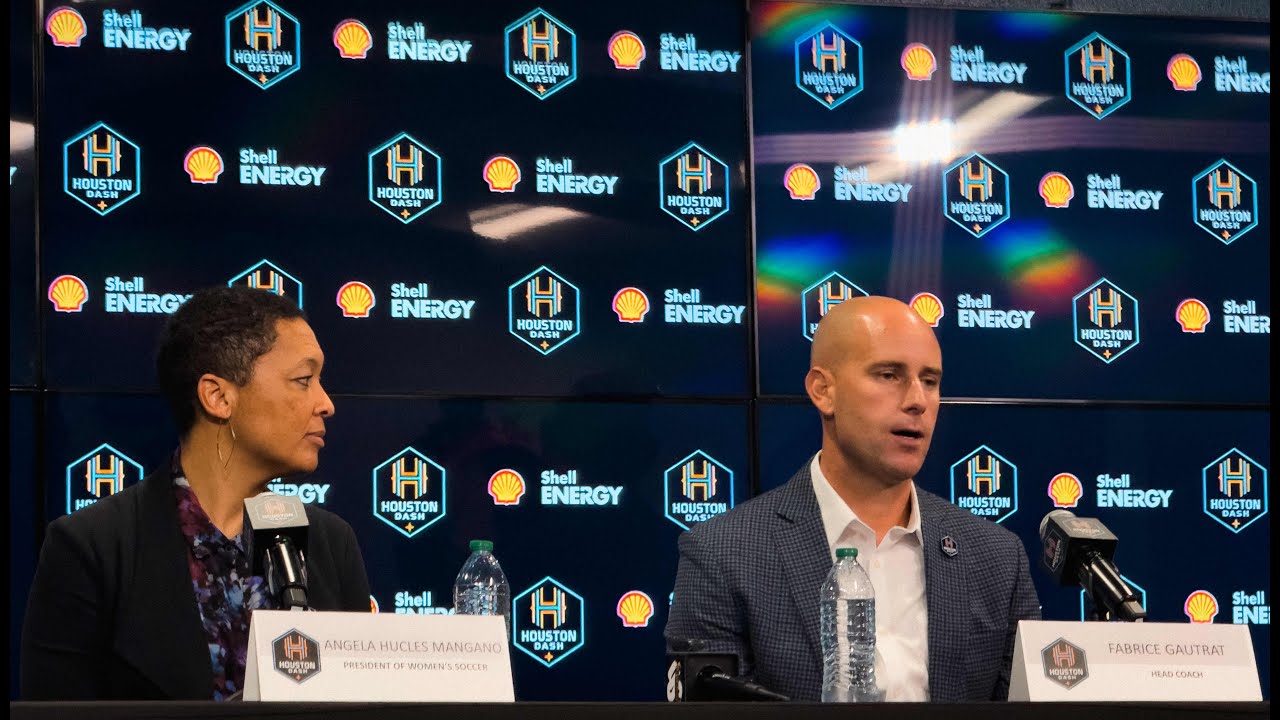 Houston Dash New President of Soccer Angela Hucles Mangano & Head Coach ...