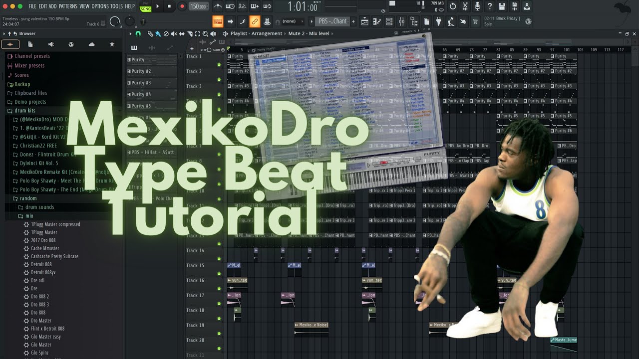 How to make Plugg Beats like MexikoDro in FL Studio🌪🔌 | Plugg Tutorial ...