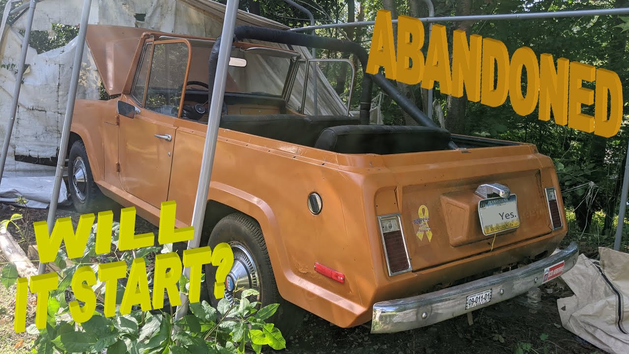 Will This ABANDONED 1972 Jeep Commando Start After Sitting for Almost ...