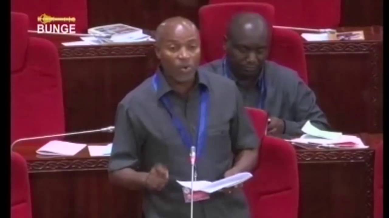 Mbunge wa Mafinga Cosato Chumi akichagia Wizara ya Ujenzi, Safirishaji ...