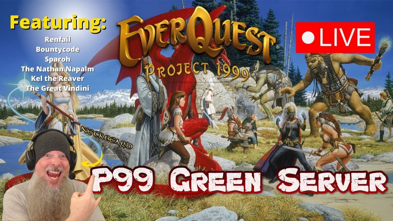 Project 1999 EverQuest Live Gameplay - The Lake of Ill Omen - YouTube