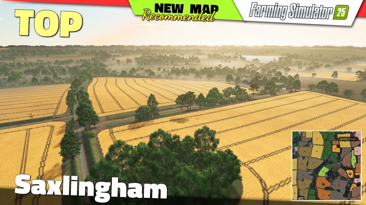 FS25 ★ NEW MAP "Saxlingham" BETA (by Farm Sim Brisco) - Farming ...