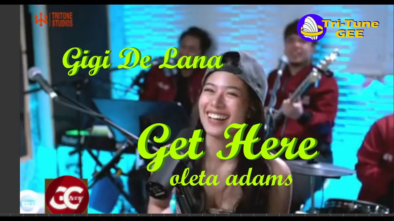 Gigi De Lana * GET HERE* (oleta adams ) Tritone Studios by Erwin Lacsa ...