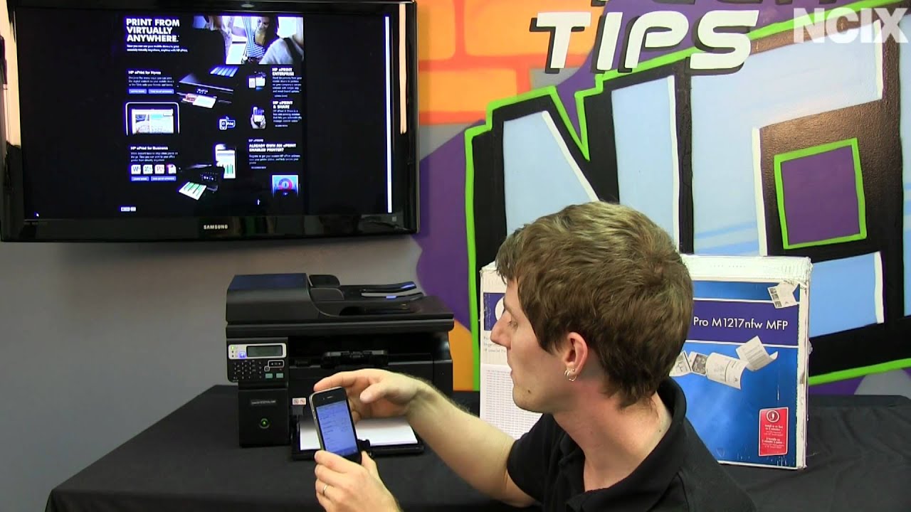 HP ePrint Technology Showcase NCIX Tech Tips - YouTube