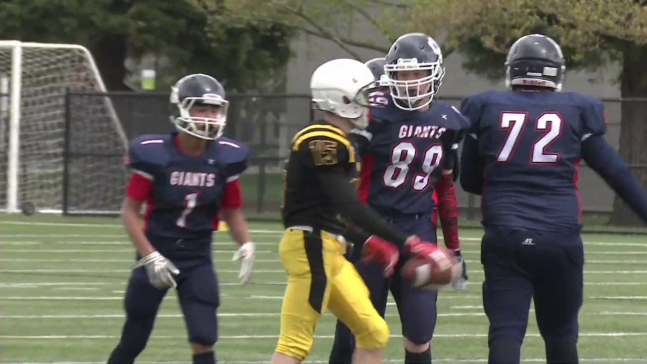 VCFL 2019 Spring Highlights | Bantam GIANTS VS TIGERS - YouTube