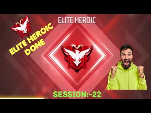 ELITE HEROIC DONE😍WITH 26 STARS⭐.FREE FIRE.M.F.U.R GAMER. - YouTube