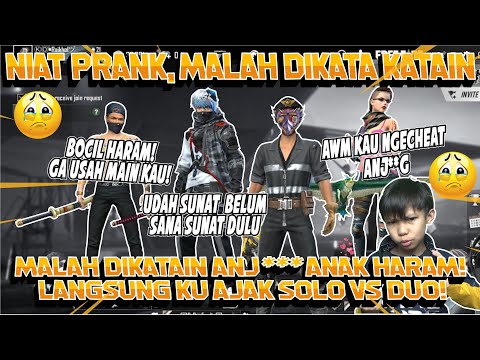 DIKATA KATAIN GLOBAL! BOCIL HARAM! BOCIL ANJ***! LANGSUNG AKU AJAK SOLO VS DUA! LANGSUNG DITUDUH CIT