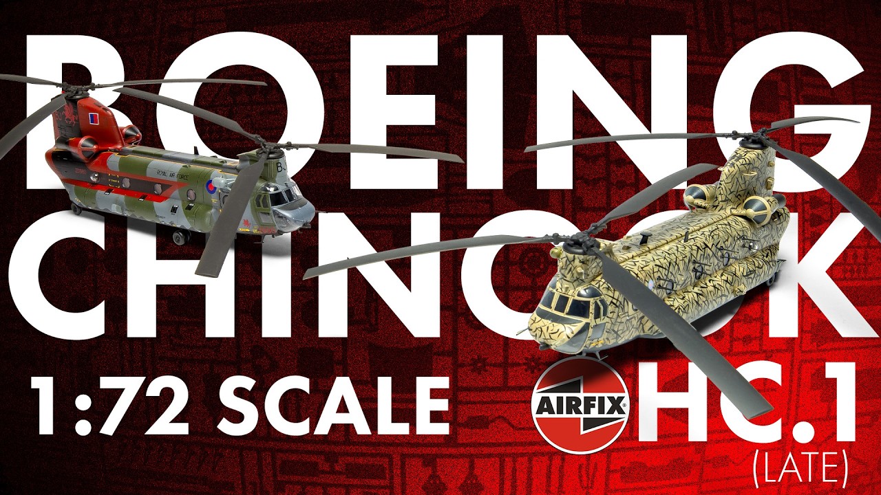 Airfix | Boeing Chinook Hc.1 (Late) - YouTube