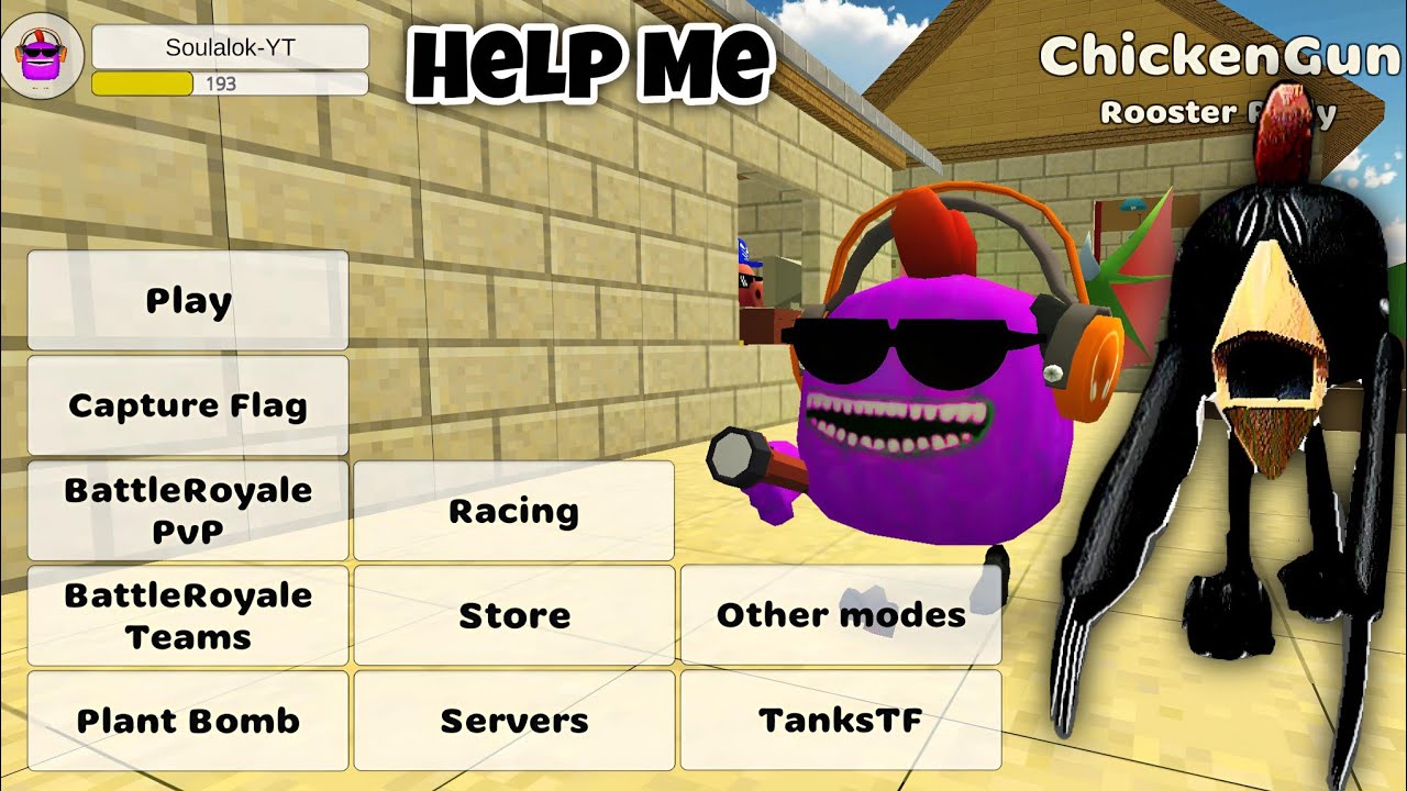 😨 Chicken Gun Horror And Scary Gameplay - YouTube