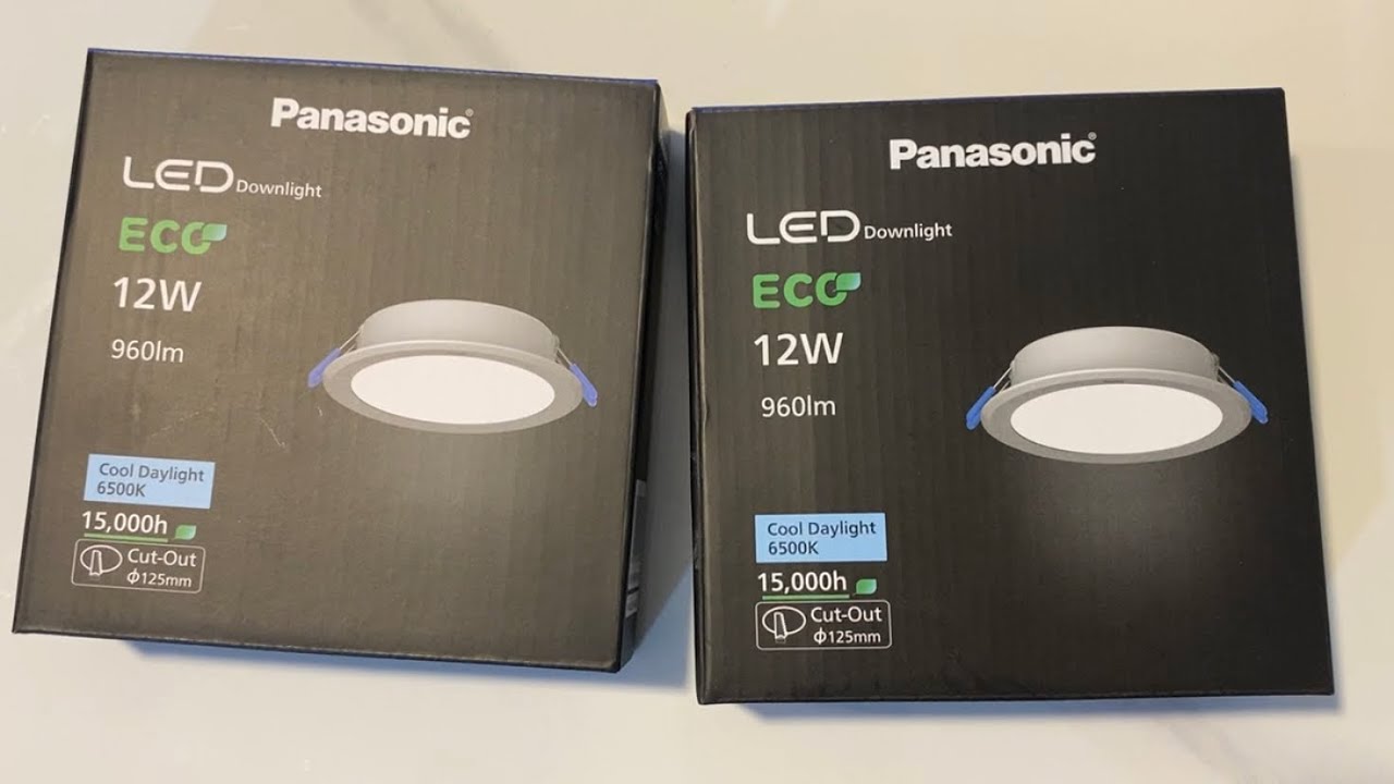 วิธีเปลี่ยน/วิธีติดตั้ง ดาวน์ไลน์ LED Downlight Installation ทำง่าย5 ...