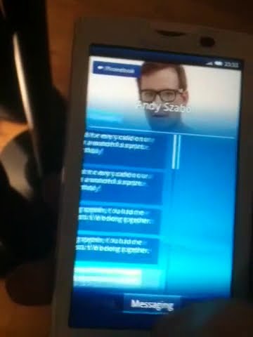 [MWC'10] SonyEricsson Xperia X10 Timescape 통합 SNS 환경 - YouTube