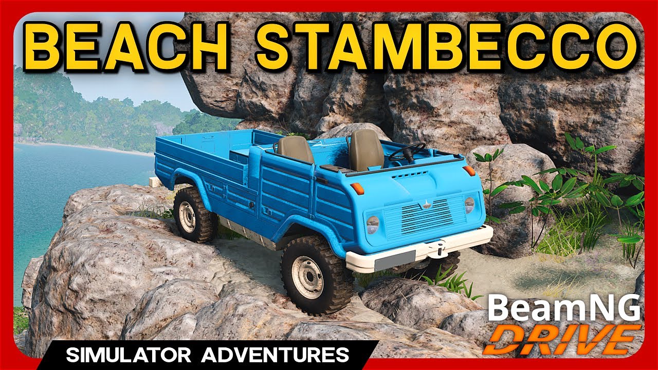 Hit the BEACH with this STAMBECCO MOD! - BeamNG - YouTube