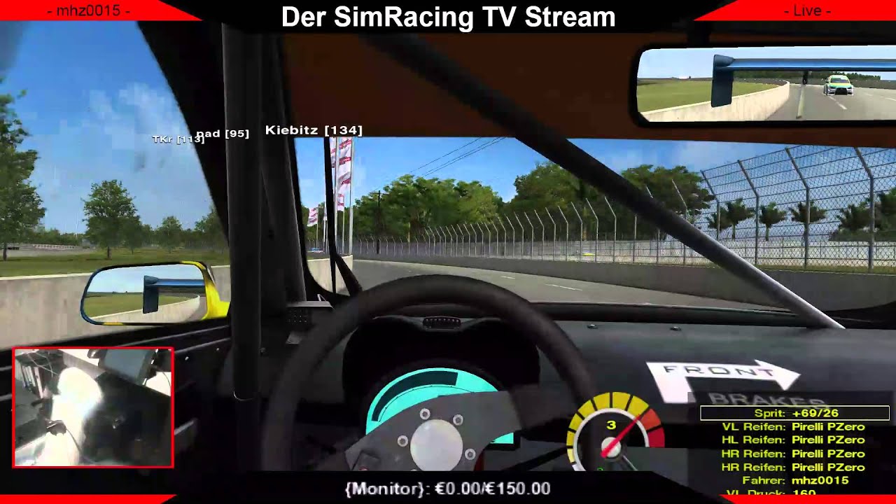 Live-Stream von SimRacing TV (Twitch) - Teil 2 - YouTube