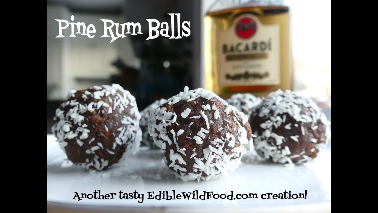 How to Make Pine Rum Balls - YouTube