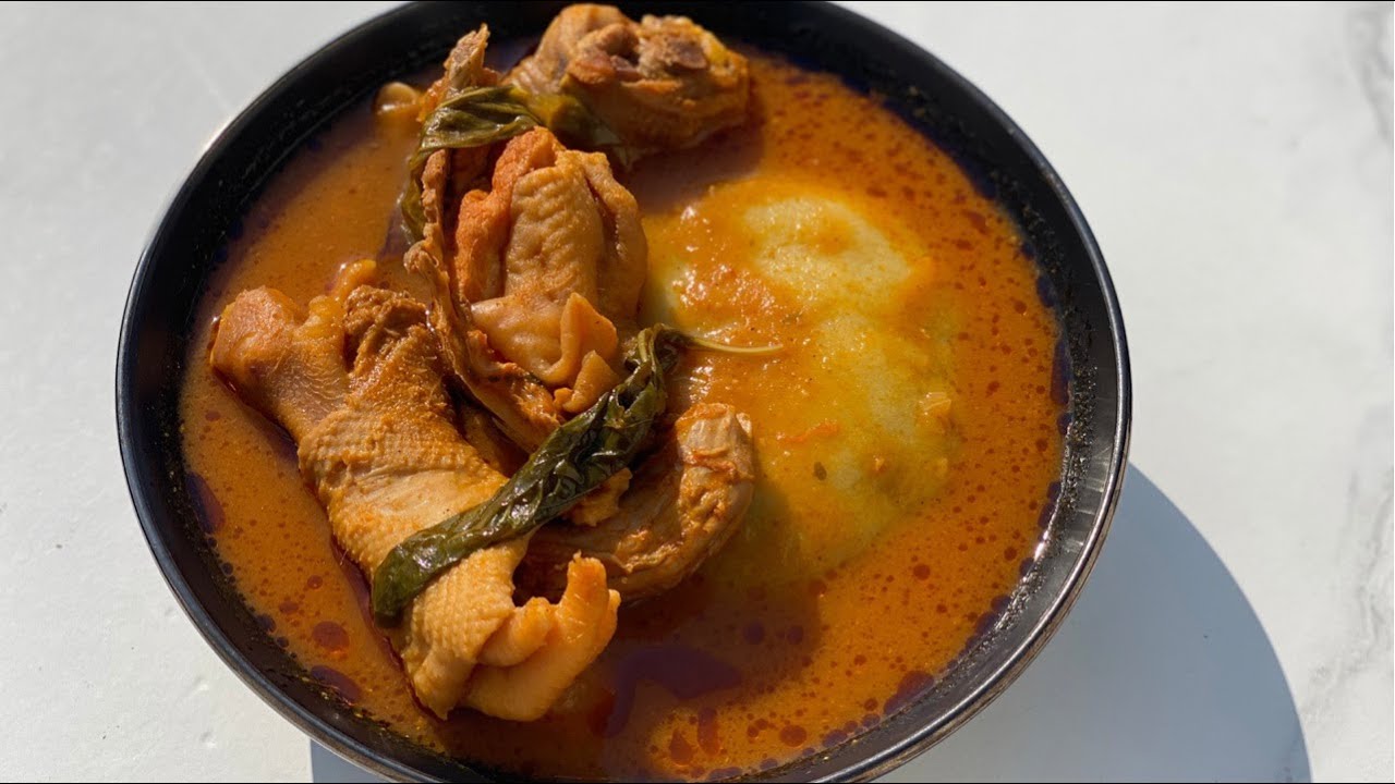 The most Flavorful Ghana🇬🇭style Chicken Light Soup | Fresh Basil ...