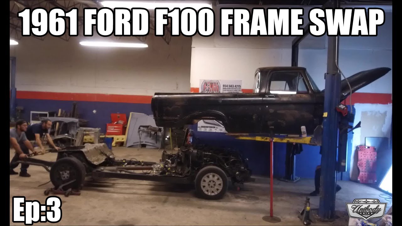 1961 Ford F100 - Full Frame Swap - Project Black Sheep, Grand Marquis ...