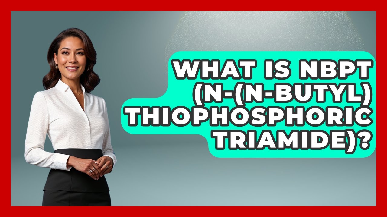 What Is NBPT (N-(n-butyl) Thiophosphoric Triamide)? - The World of ...