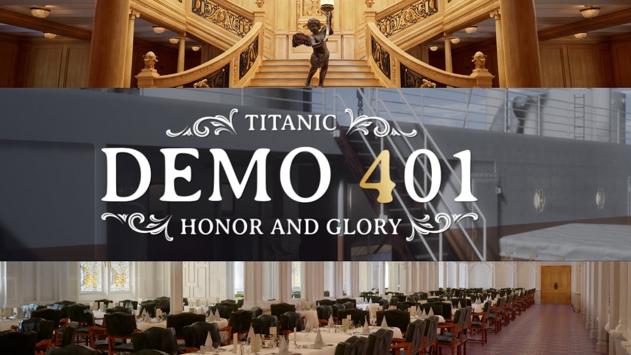 Exploring the Titanic | Titanic: Honor & Glory - Demo 401 - YouTube