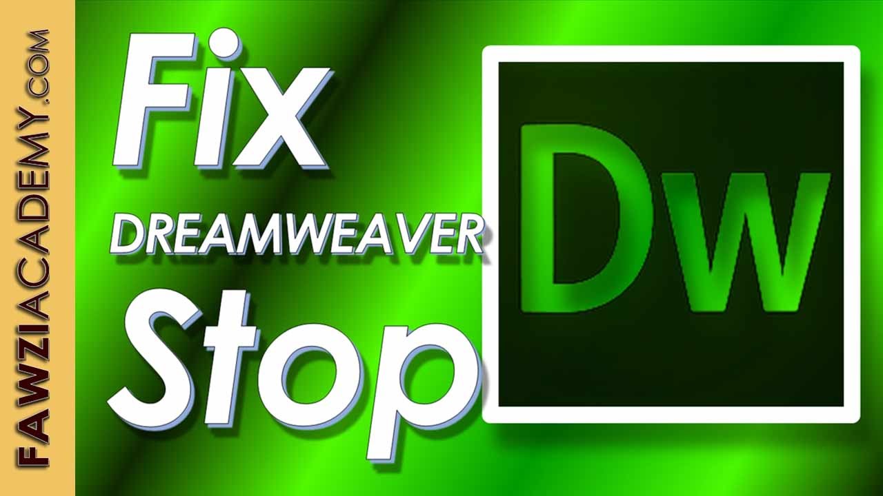 How To Fix Dreamweaver Has Stopped Working Deleting Cache File YouTube How To Fix Dreamweaver Has Stopped Working Deleting Cache File YouTube