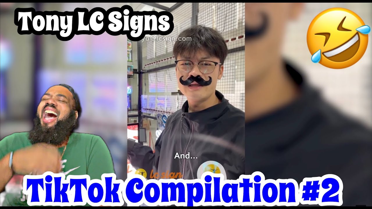 Tony from LC Signs TikTok Compilation #2 | REACTION - YouTube