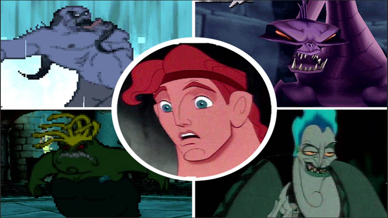 Disney's Hercules All Bosses - YouTube