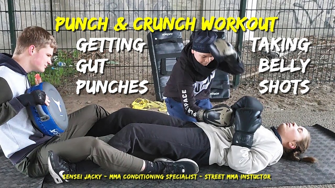 Gut Punch Sit-Up | Crunch And Punch | Belly Hits | Boxer’s Sit-Up - YouTube