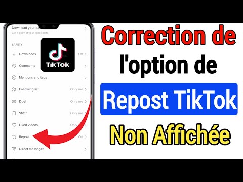 Comment réparer l'option de repost TikTok qui ne s'affiche pas -2022√ TikTok Repost ne s'affiche pas