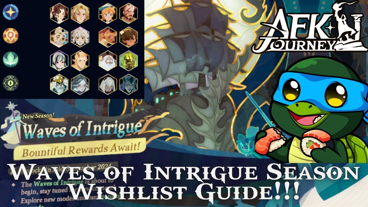 Waves of Intrigue Season Wishlist Priority!!! [AFK Journey] - YouTube