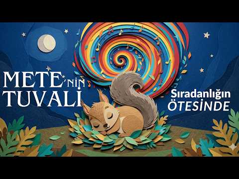 Çocuğunuzun İçindeki Yeteneği Fark Ettiniz mi?🐿️Sincap Mete'nin Tuvali |İncili Masallar(Uyku Masalı)