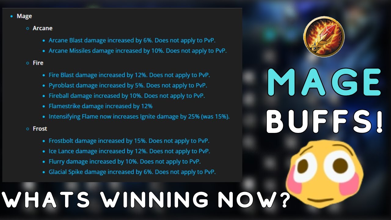 Mage Buffs! How much did we gain, and what does this change? - YouTube