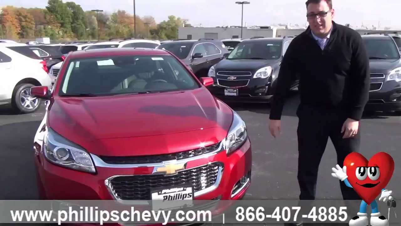 Phillips Chevrolet - 2014 Chevy Malibu Walk Around - New Car Dealership ...