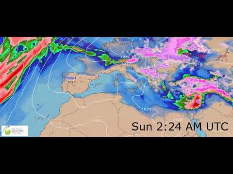 Mediterranean Weather Forecast HD: 25 Dec 2019 [Updated at 1200 hours ...