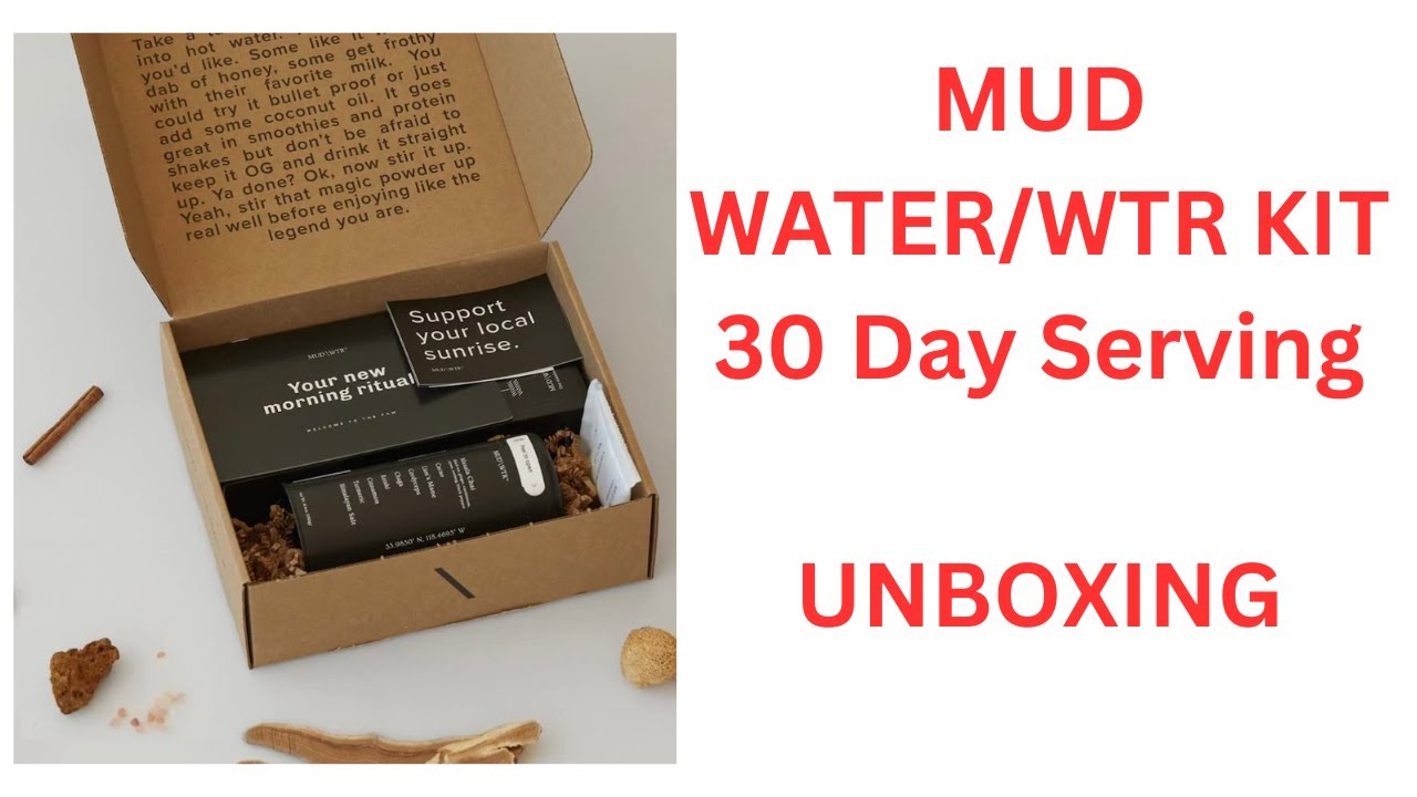 🔥 Unboxing and Review of MUDWTR - :rest Ritual Starter Kit! 🔥 # ...