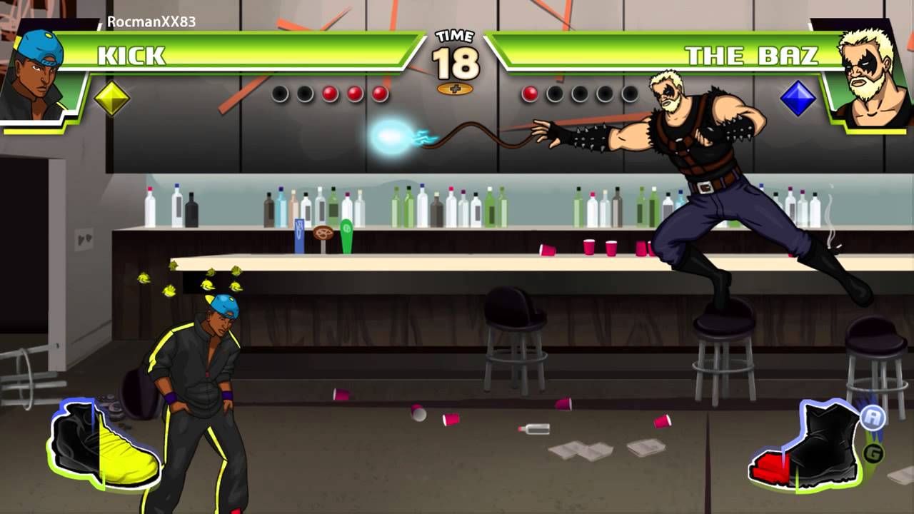 Divekick: Kick Gameplay - YouTube